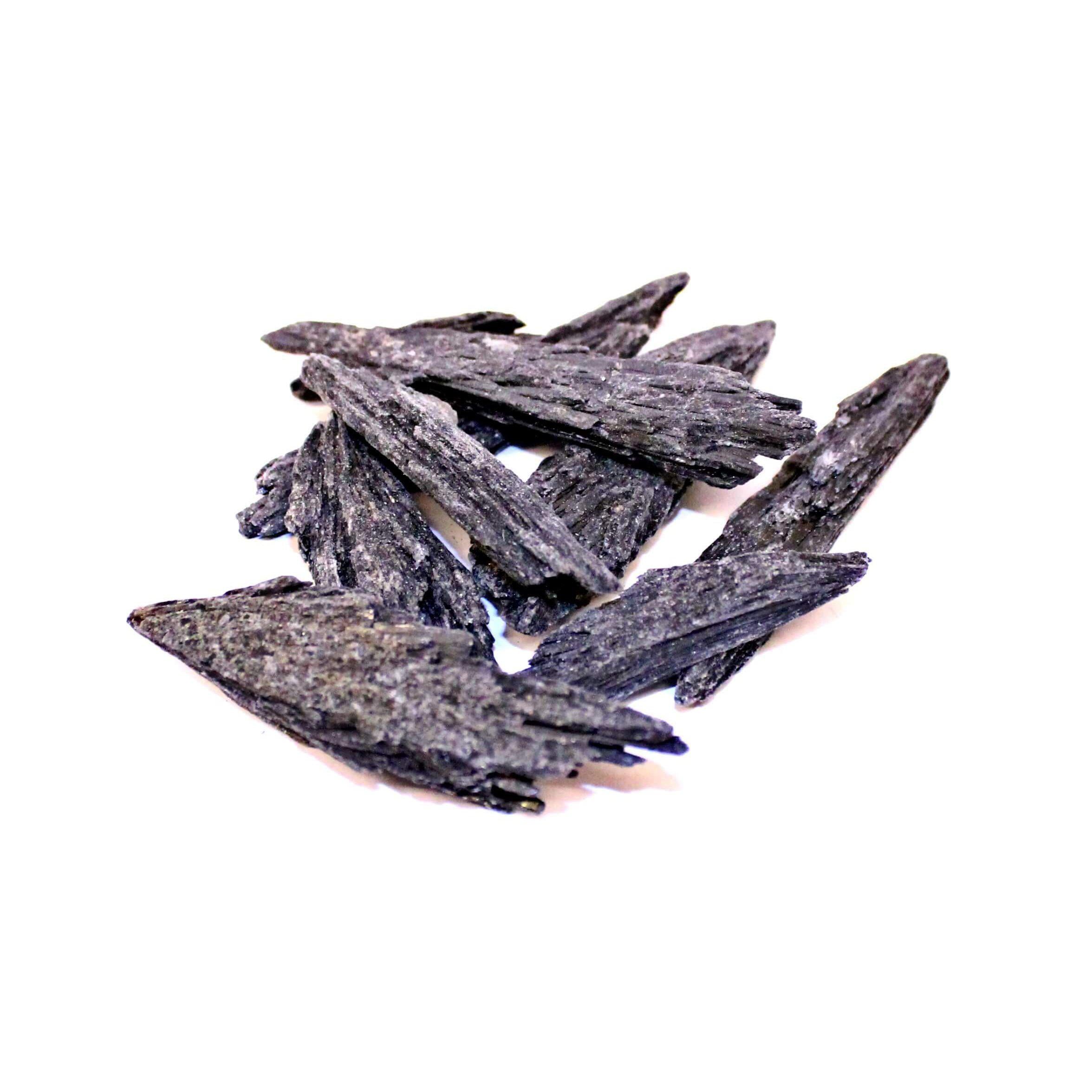 Rough Black Kyanite Healing Crystal